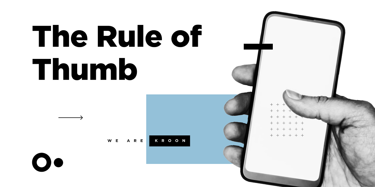 The Rule of Thumb. We have defeated the primates by the… | by Kroon ...