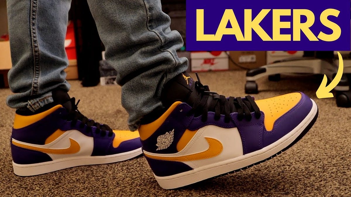 Laker Colorway Jordan 1: A Tribute to Los Angeles’ Basketball Legacy ...