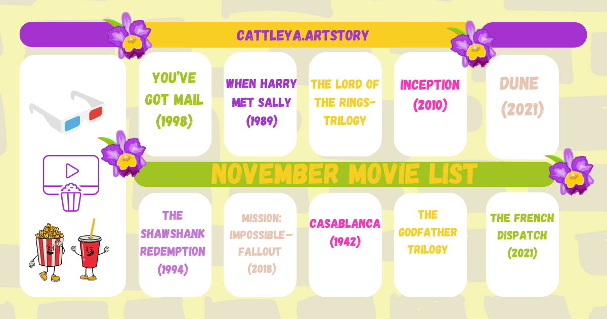 Movies to Watch in November. Are you a movie enthusiast like me? Do ...
