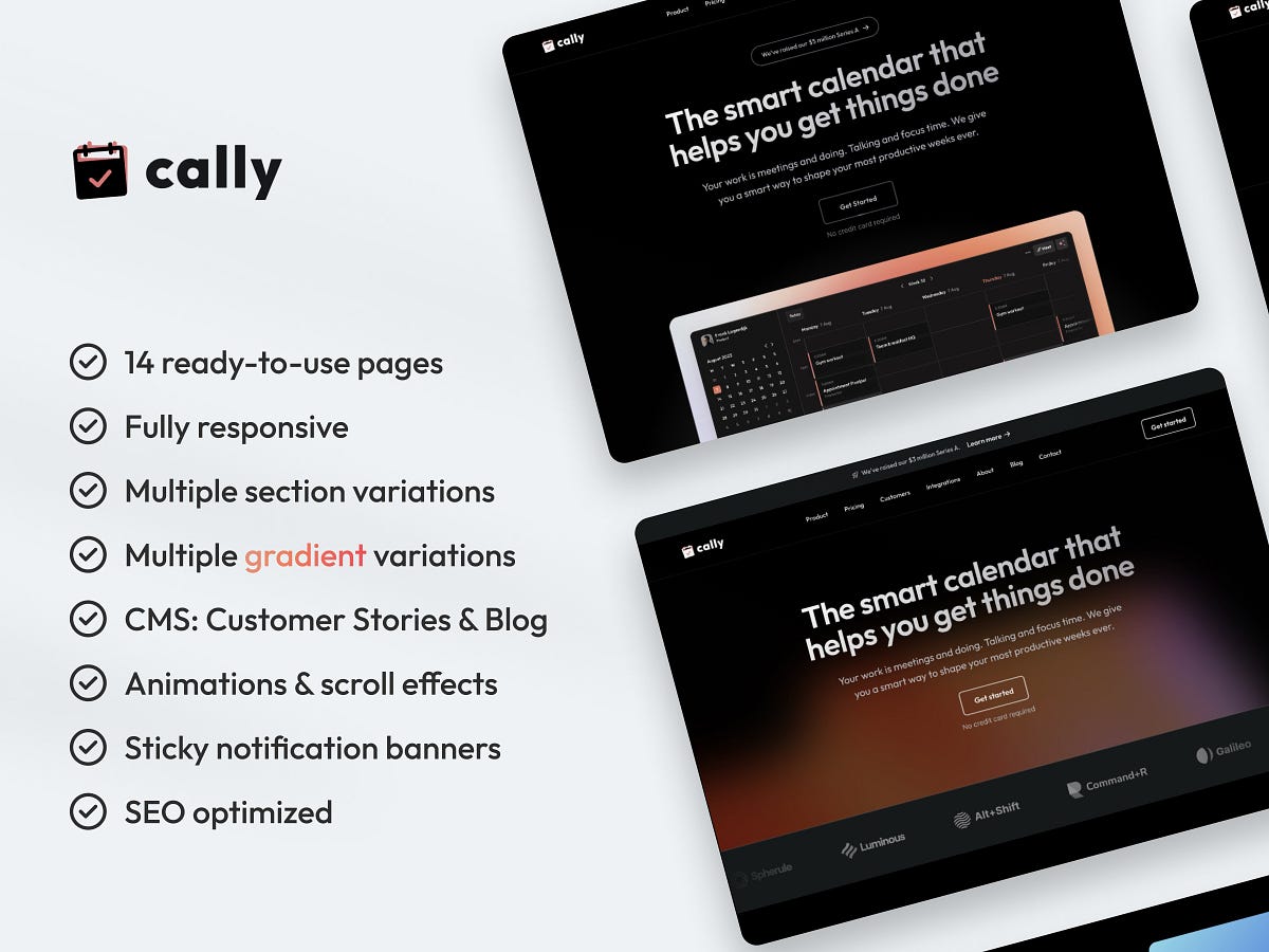 16 Top SaaS Website Templates for Every Business Need | by Alpha Design ...
