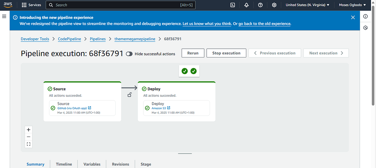 AWS With CodePipeline And Github: Ci/Cd with AWS | by Fleektyre | Mar ...
