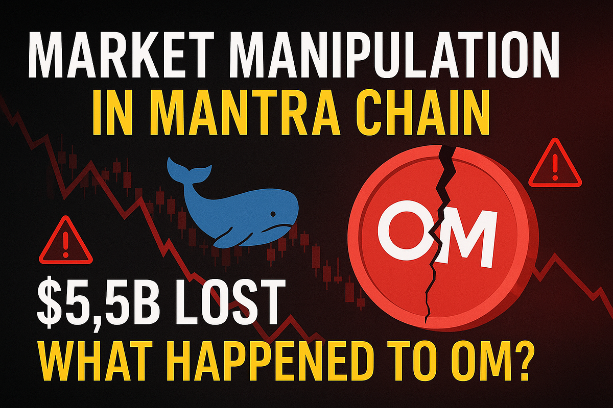 Market Manipulation 5.5 Billion Loss? MANTRA Chain’s 90% $OM Collapse ...