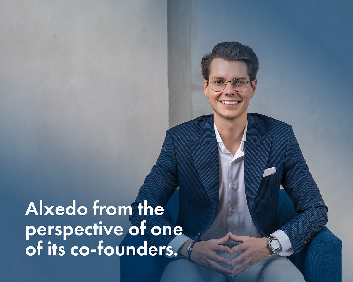 Alxedo from the perspective of one of its co-founders. | by Alxedo | Medium