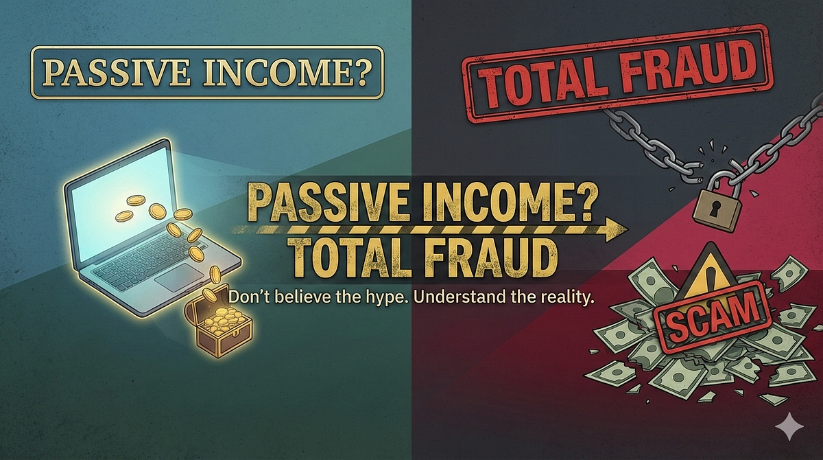 Passive Income? Total Fraud. Influencers lie — invest effort in… | by ...