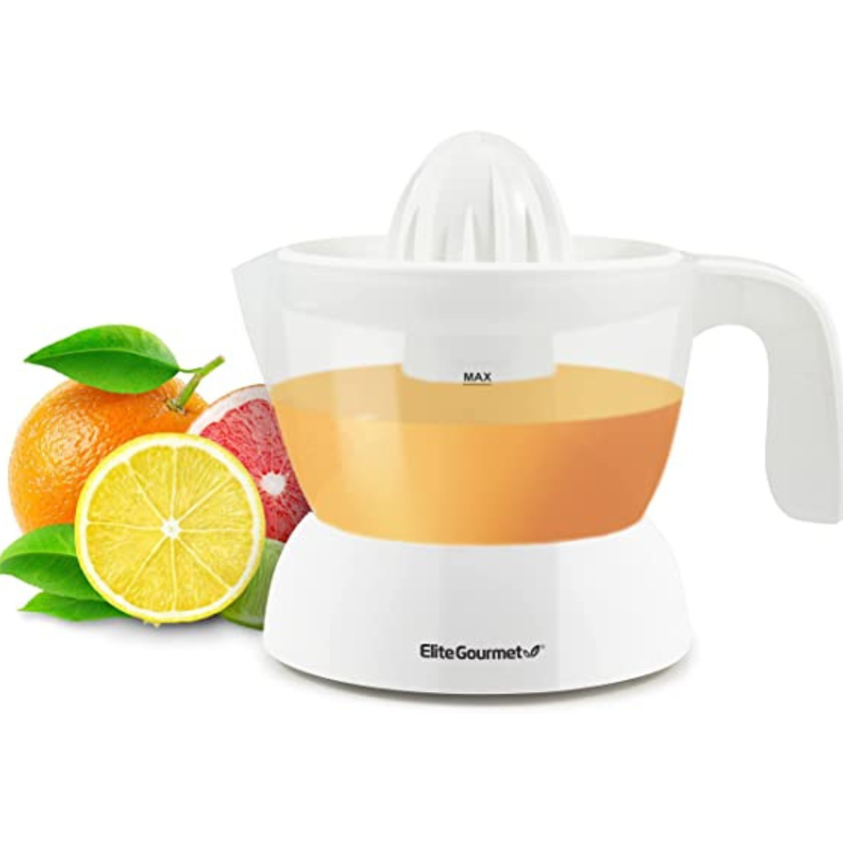 Fresh Squeeze Delight: Compact Electric Citrus Juicer 16 oz, White | by ...