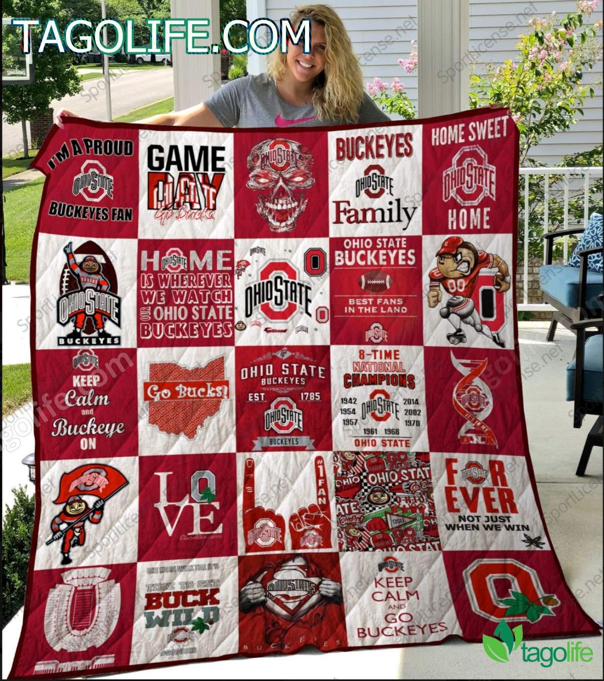 Ohio State Buckeyes Blanket. Don’t miss the blanket for your bedroom ...