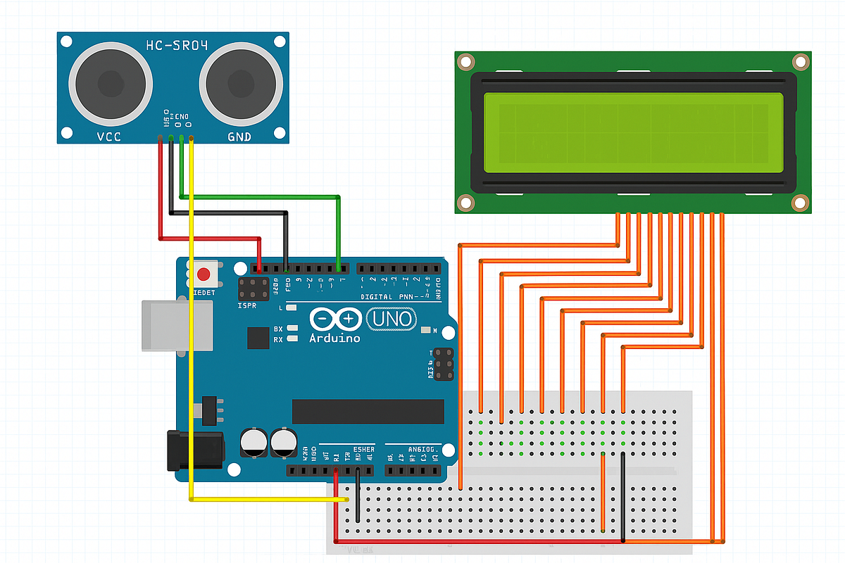 Ultrasonic Distance Meter with Arduino | by BusinesElectornicsMoney | Sep, 2025 | Medium