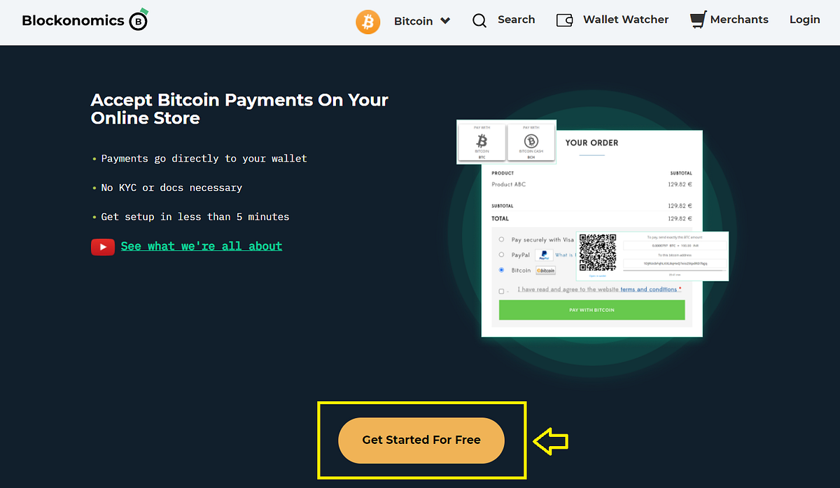 Blockonomics Merchant Page — Update | by Arpit Agarwal | Blockonomics Blog — Bitcoin Payments ...