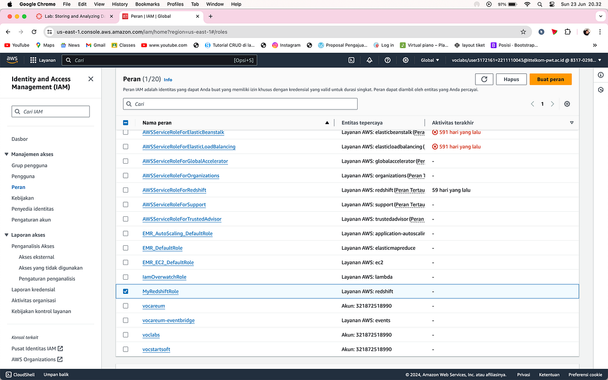 Lab: Storing and Analyzing Data by Using Amazon Redshift | by Atina | Jun, 2024 | Medium