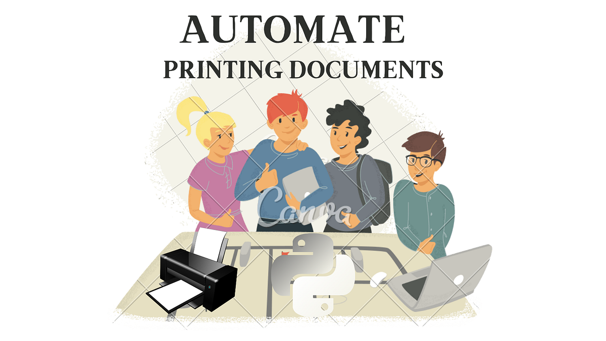 Automate Printing Documents — Python Script | by He Codes IT | Medium