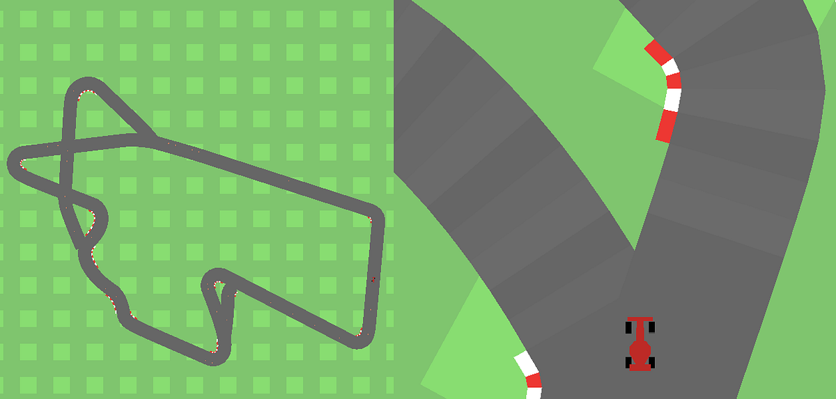 Car Racing v0.1 (Improving OpenAI gym) | by Mike Woodcock | Medium