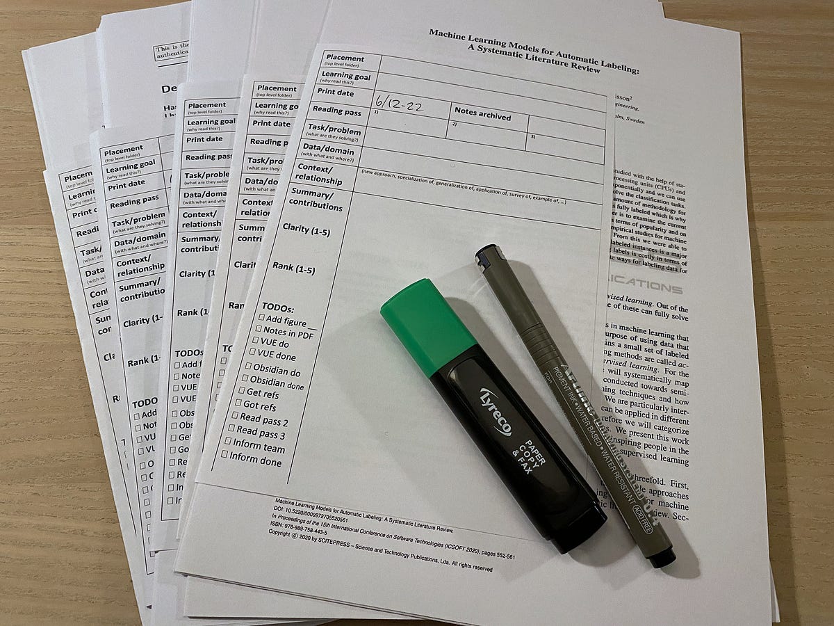 Three-pass reading and concept mapping of scientific papers and other ...