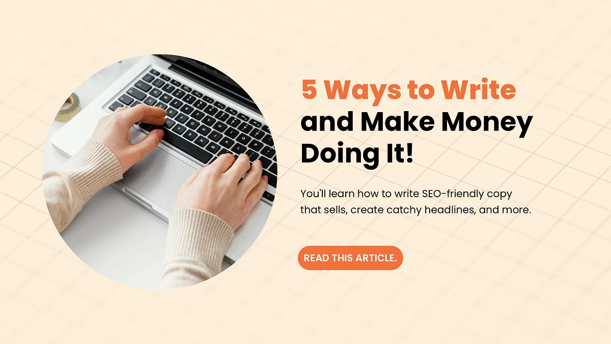 Title: 5 Easiest Ways Writers Can Make Money Online | by FEMMYMAFIA ...