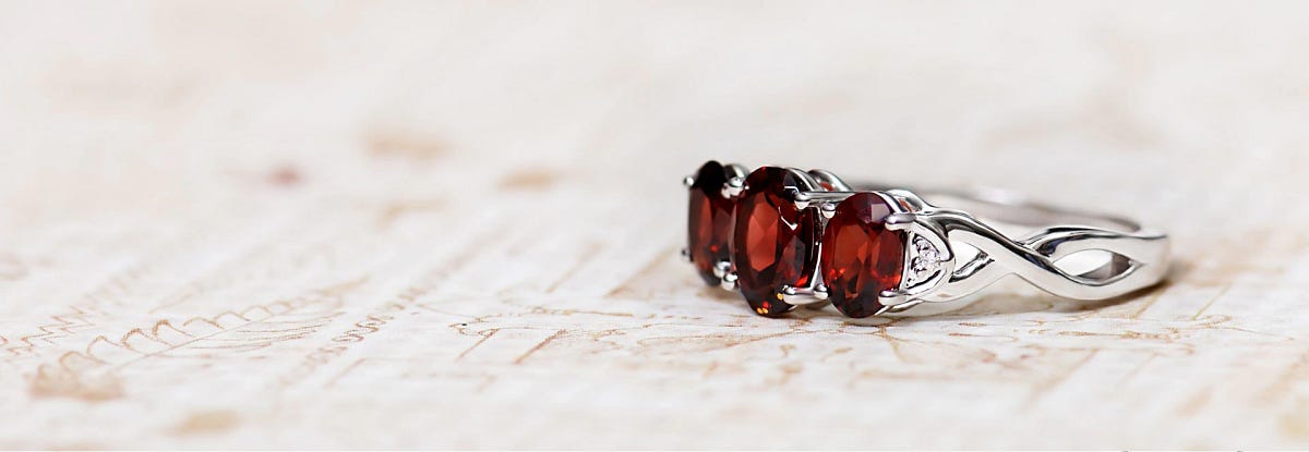 GARNET : January Birthstone. The name of this radiant gemstone is… | by ...