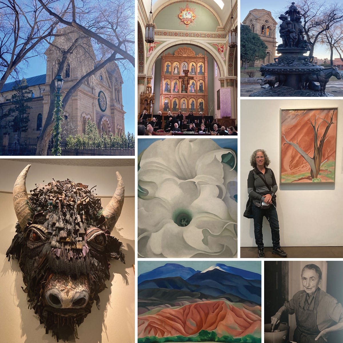 Santa Fe, Georgia O’Keeffe Museum, NM (2) | by Gila Melamed | Medium