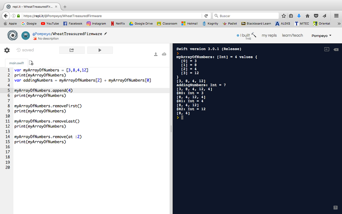 Types of Arrays | by Luis Pompeyo | Medium