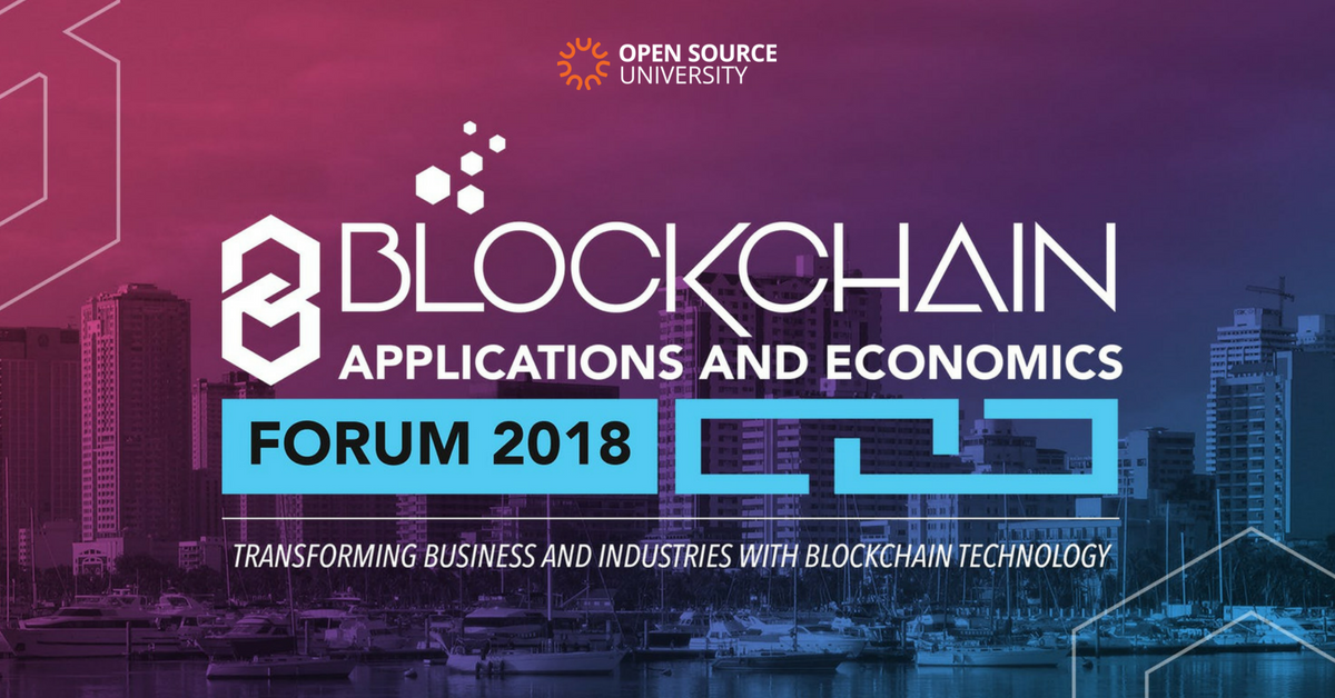 OS.University sponsored Blockchain Asia Forum in Manila | by Open ...