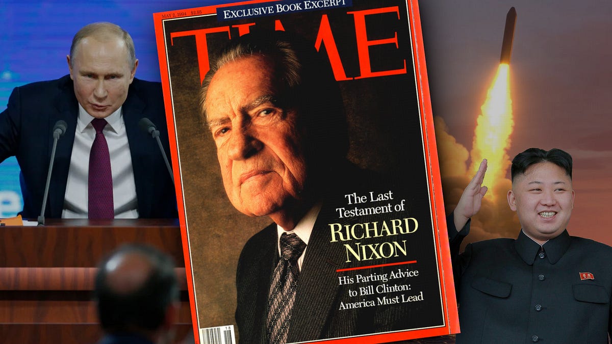 Richard Nixon previu tudo sobre Vladimir Putin e sobre esse nosso quase ...