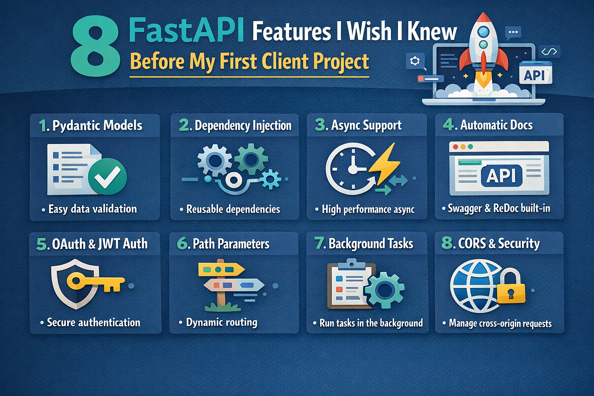 8 FastAPI Features I Wish I Knew Before My First Client Project | by ...