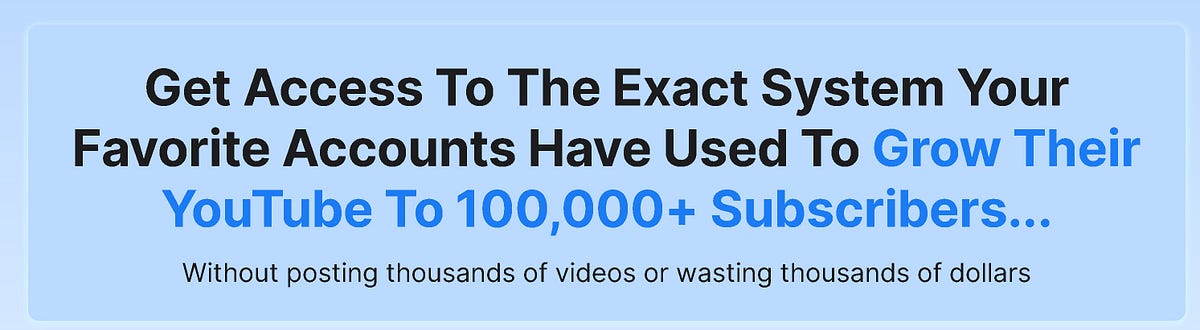 From Zero to 100k: Unveiling the System that Catapulted Your Favorite ...