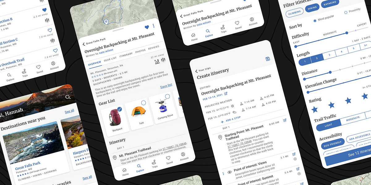 REI Adventures: a UX Case Study. Adventure planning at your fingertips ...