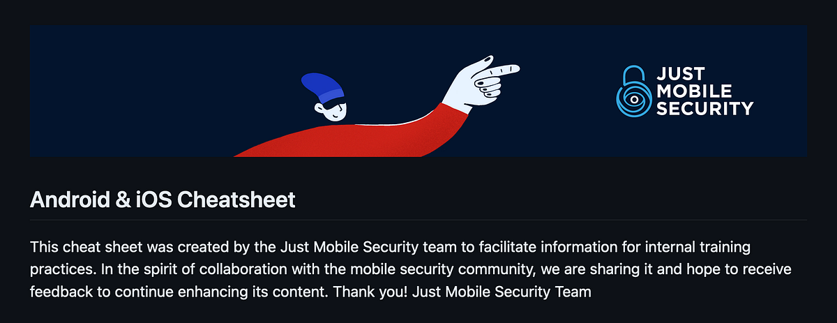 Android & iOS Cheatsheet. Welcome to our ultimate Android and iOS… | by Just Mobile Security ...