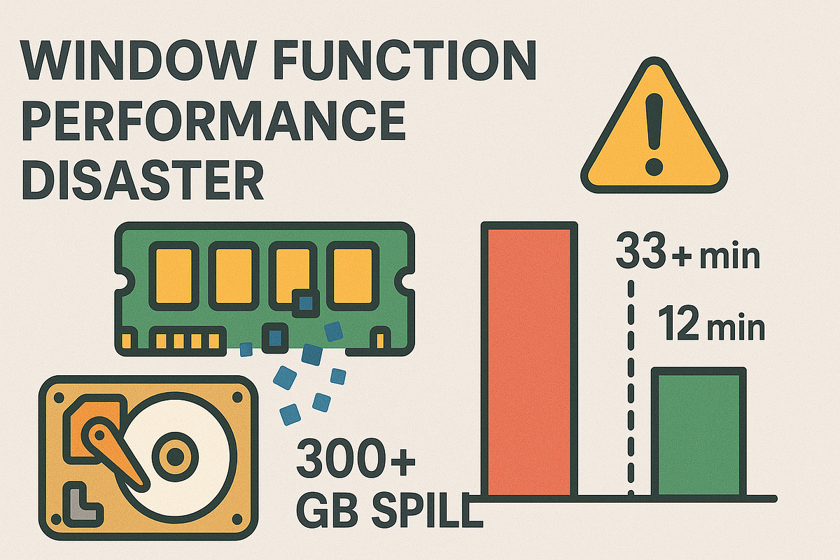 Optimizing Spark Window Functions: From 33 Minutes to 12 Minutes | by ...