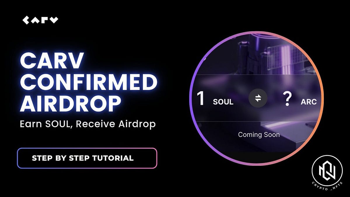 Carv Airdrop: The Ultimate Step-by-Step Guide to Claiming Your Tokens 2024! | by Airdrop Alert ...