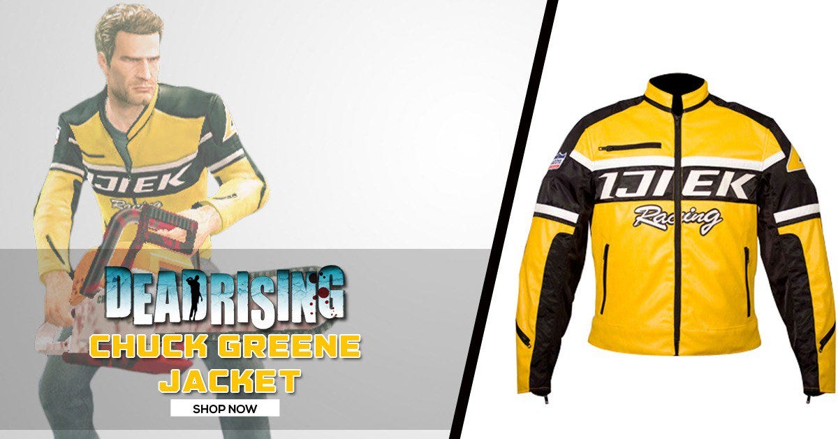 Dead Rising 2 Chuck Greene leather Jacket | by samish leather | Medium
