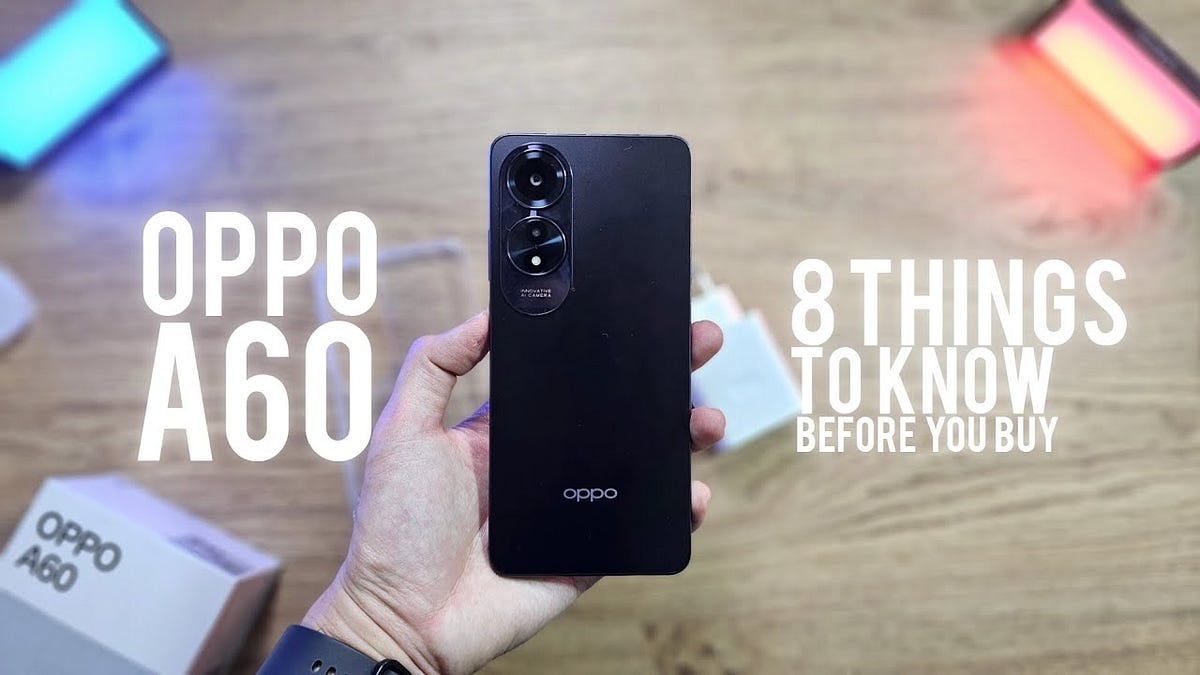 Oppo A60: A New Contender in the Mid-Range Smartphone Market | by Amina ...