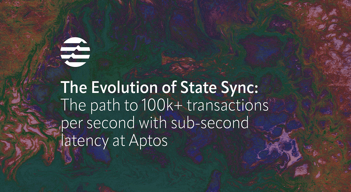 The Evolution of State Sync: The path to 100k+ transactions per second with sub-second latency ...