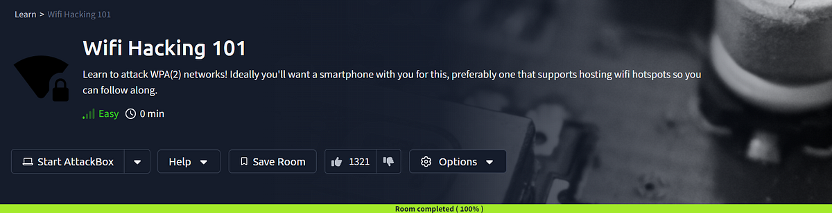 Wifi Hacking 101 | Tryhackme Writeup | By Lavanya | by L4V4NY4 AGR3 ...