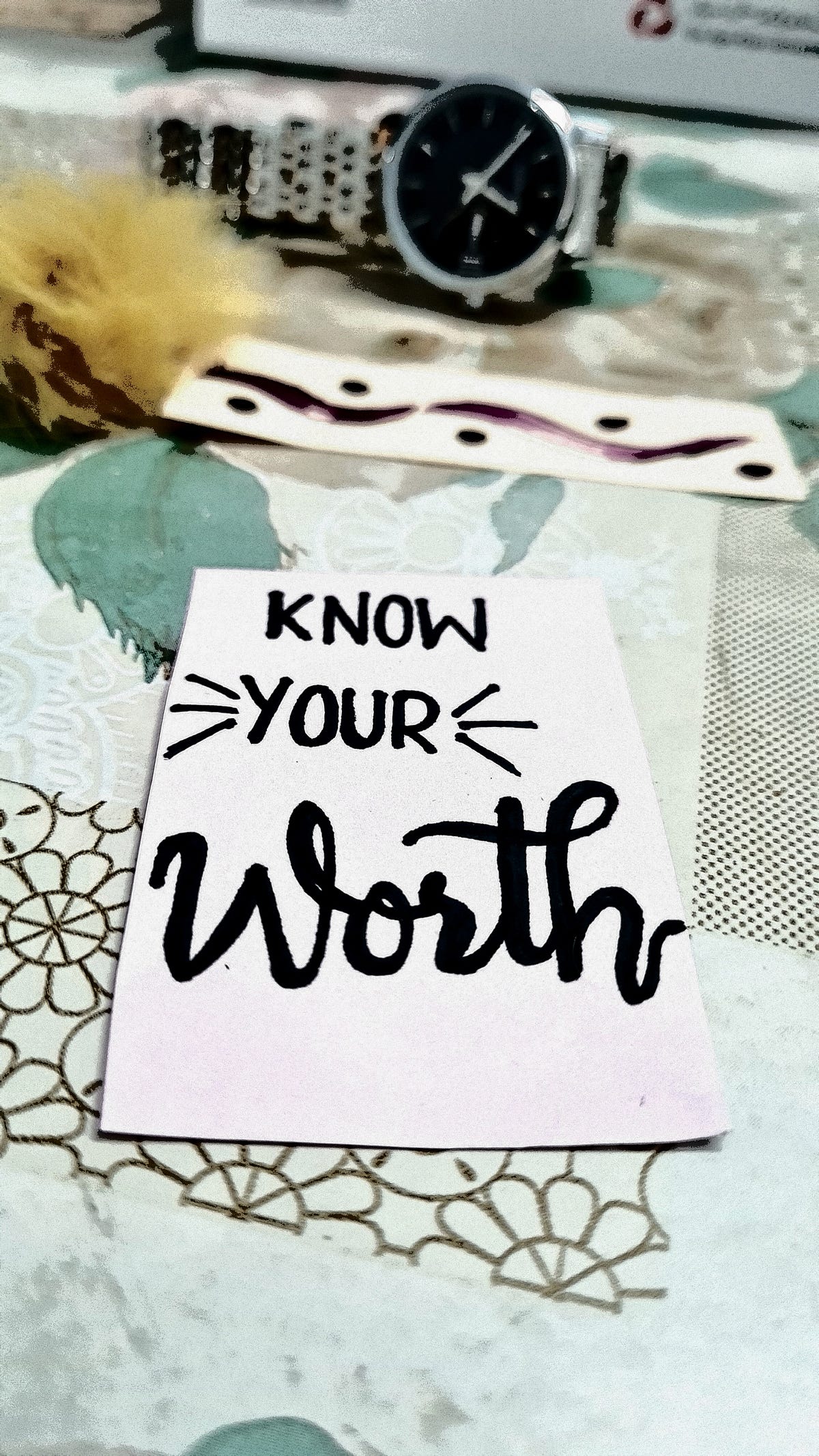 Know Your Worth. “You glow different when you know your… | by Be Your ...