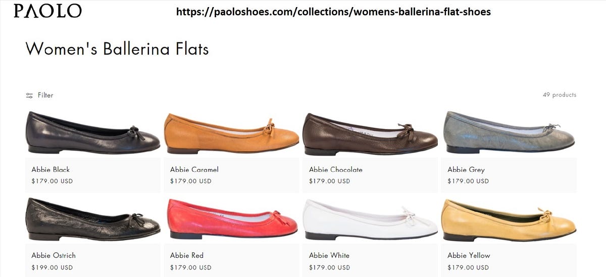 Exquisite Elegance: Handmade Italian Ballerina Flats | by Paoloshoes ...