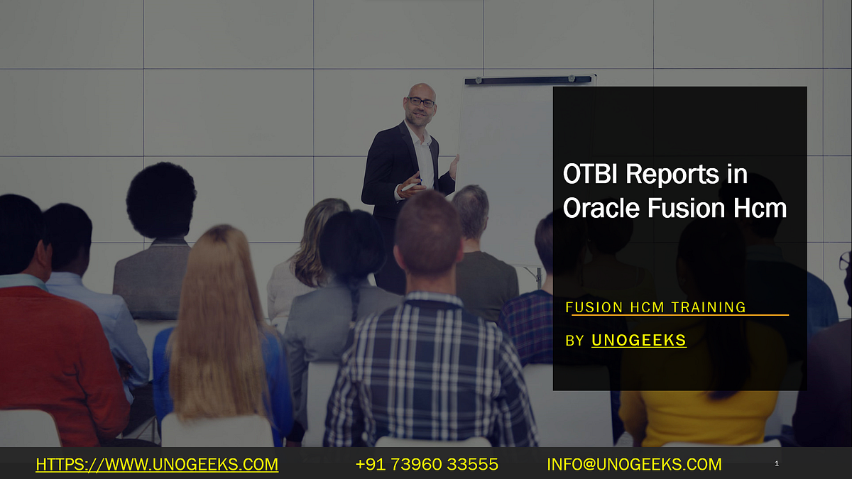 OTBI Reports in Oracle Fusion Hcm | by Techtutorsti | Medium