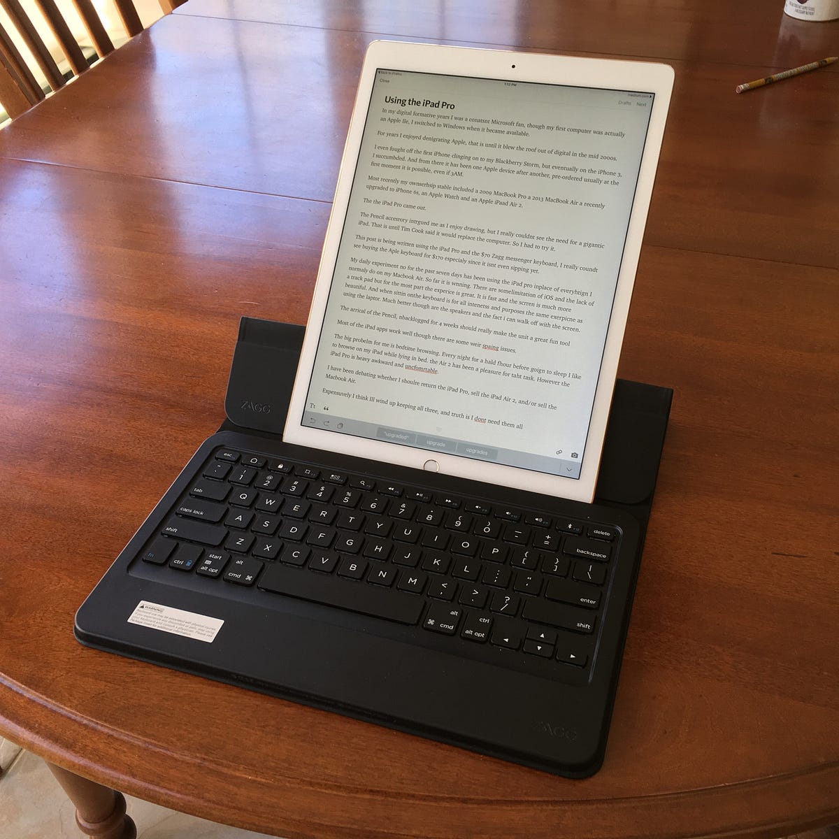 Using the iPad Pro in Place of a Laptop | by Lyle J. Dennis, M.D. | Medium