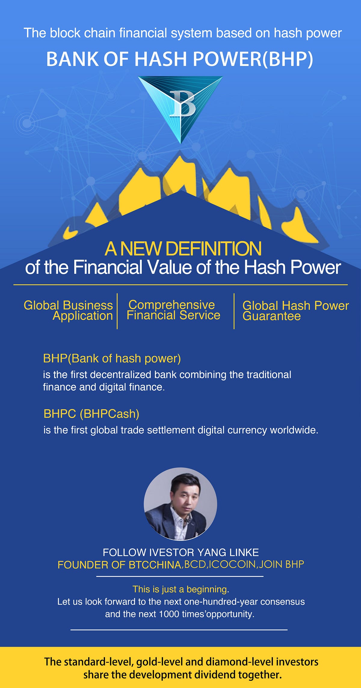 Token Issuing Of BHP—BHPC The First Global Trade Settlement Currency ...