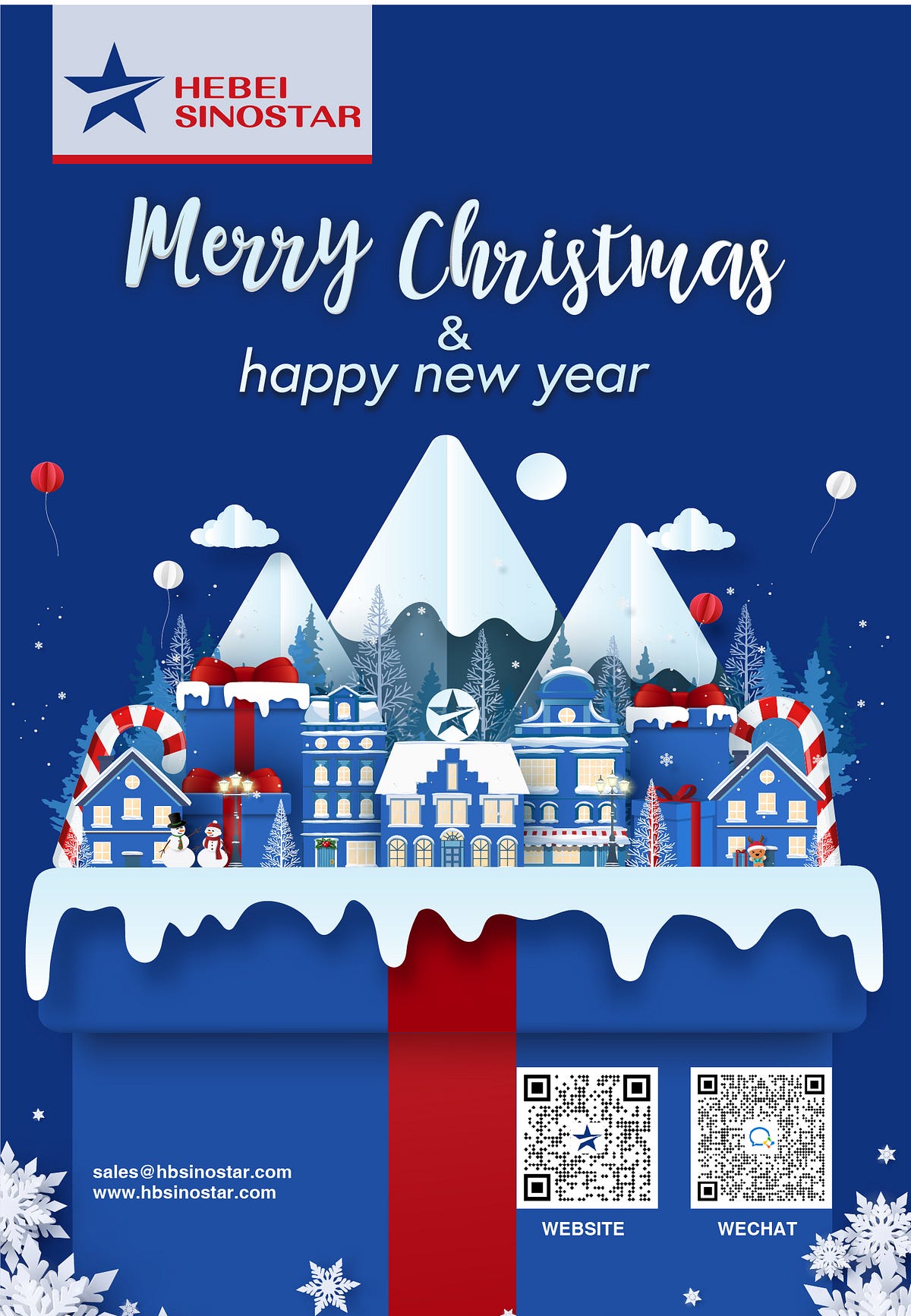 The entire Sinostar Group team wishes you a Merry Christmas🎄 & Happy New Year 2023🎇! - Hebei ...