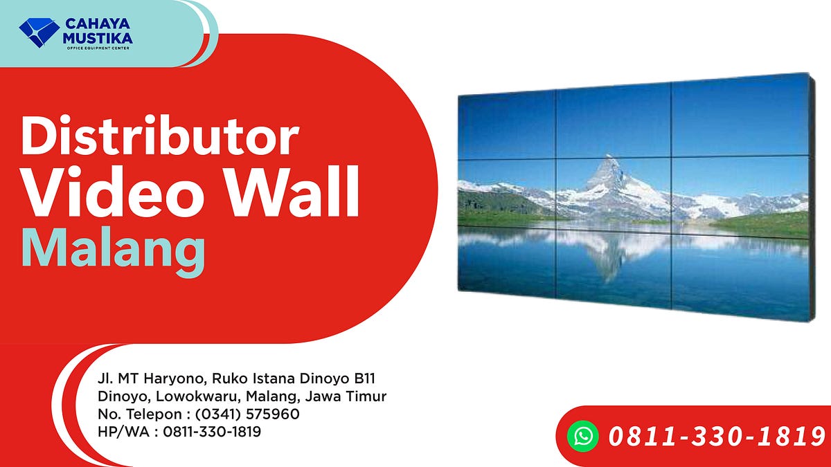 WA 0811 330 1819, Jual 3X3 Video Wall Display di Kota Malang | by Jual ...