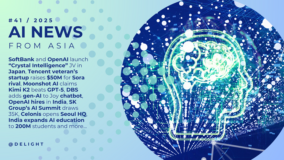 NEWSLETTER | SoftBank and OpenAI form join venture in Japan, generative ...