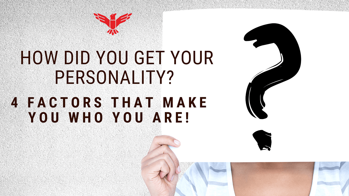 How did you get your personality 4 factors that make you who you are ...
