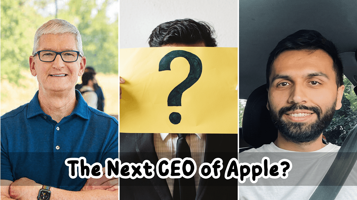 Who is the next CEO of Apple?. I know it’s a little bit weird and also ...