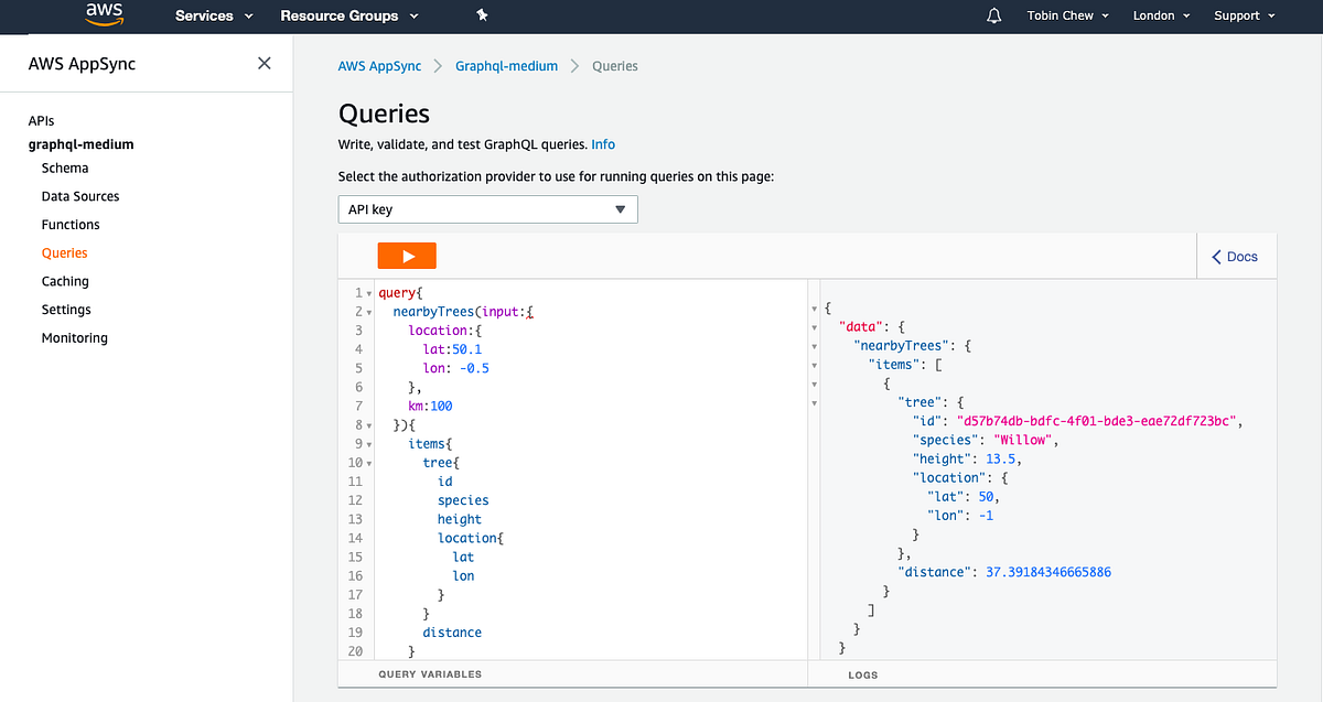 AWS Amplify GraphQL with Geolocation and Custom Resources: free Elasticsearch provider | by ...