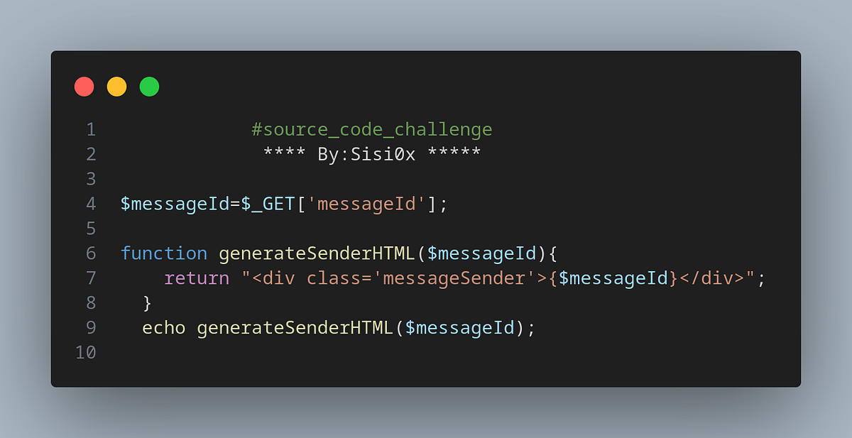 #source_code_challenges. Practice your skills and spot the Bug… | by Sisi0x | Medium