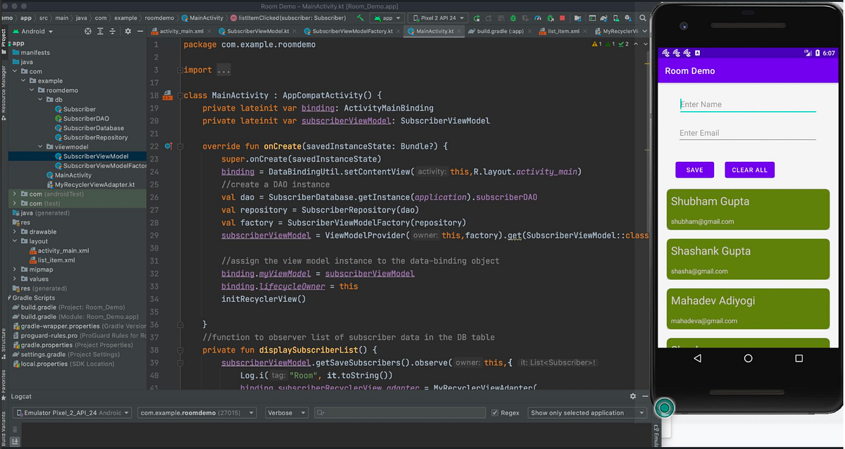 MVVM with Room DB - Shashank Gupta - Medium