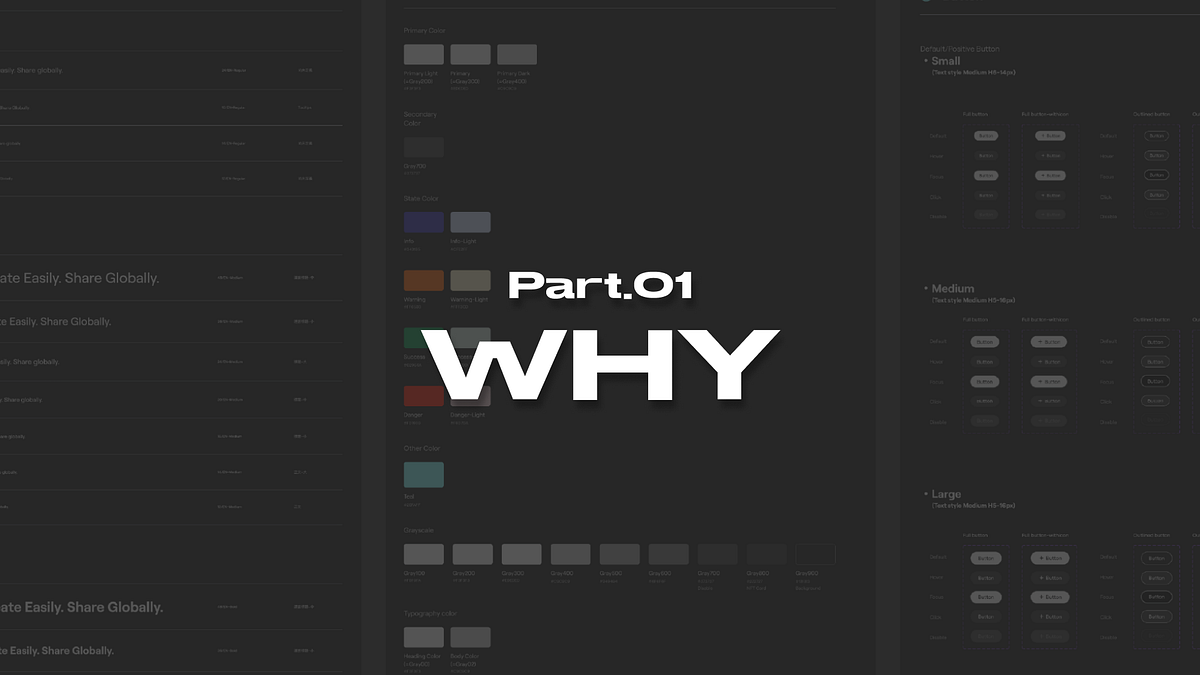 設計與技術的交匯：透過 Figma 實現設計與開發的協同設計系統(Design System) — Part.01 Why