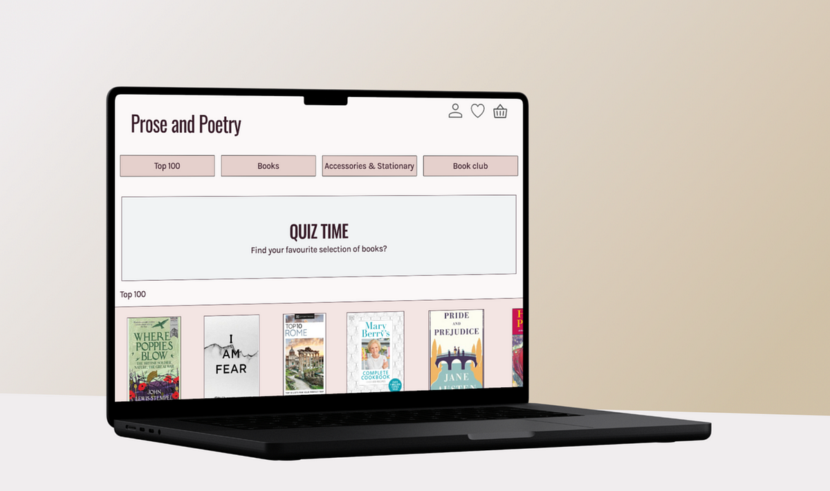 UX/UI Case Study — Prose & Poetry | by Hinda Said | Jun, 2023 | Medium