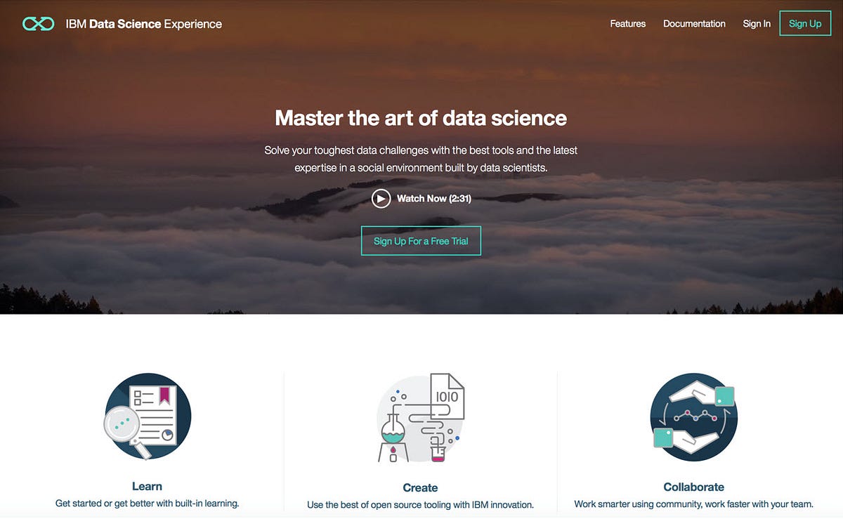IBM - Data Science Experience, what is it? | by Open Source Tech Talks | Medium