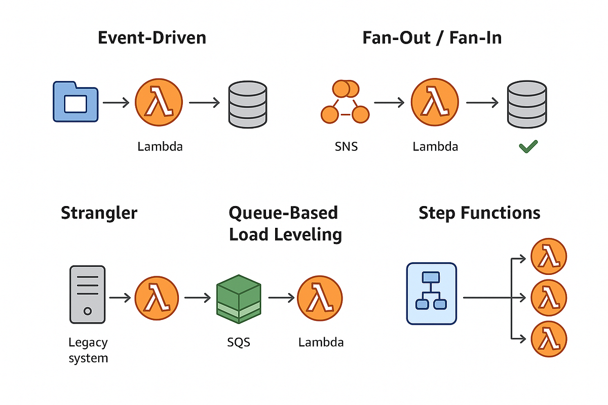 The Most Popular Design Patterns of Lambda | by Tanvir Ahmad | Sep, 2025 | Towards AWS