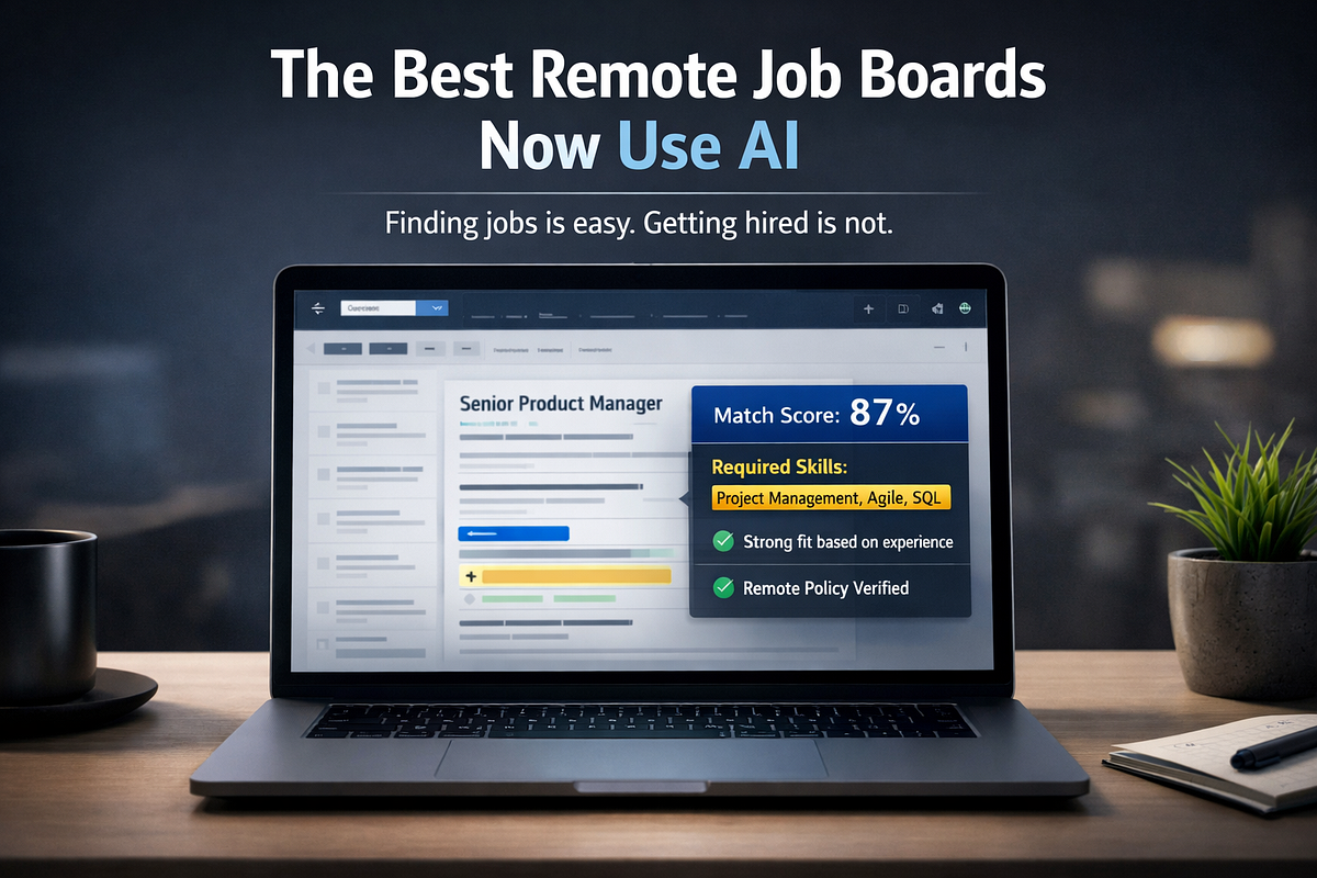 The Best Remote Job Boards All Use AI Now — Meet the New Establishment ...